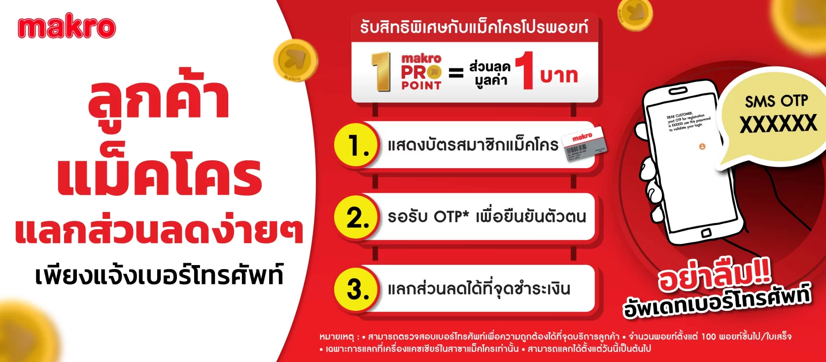 แม็คโครยืน 1 เรื่องคุณภาพ